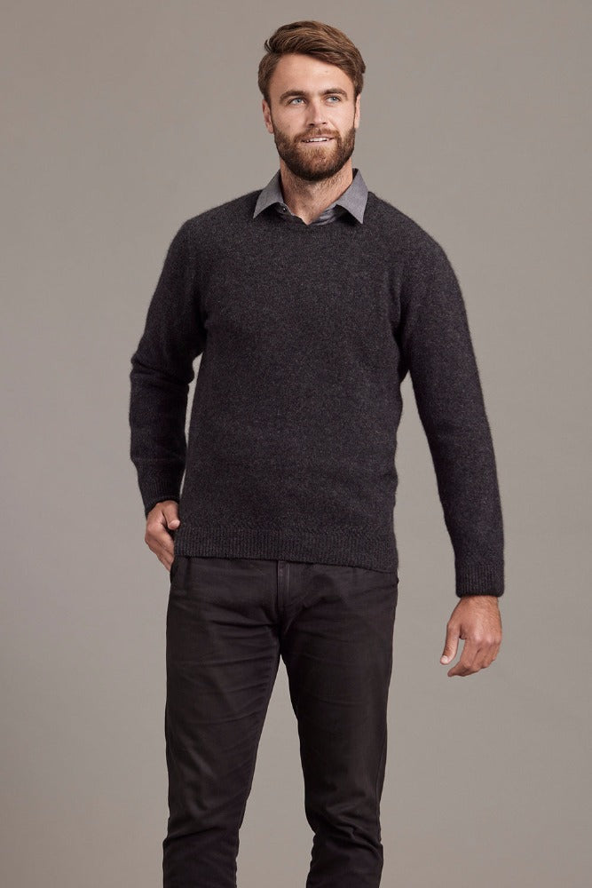 6603 Rack Stitch Crew Neck Jumper – Opossum World